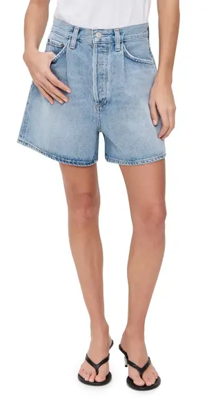 AGOLDE Rhoda Denim Shorts - Raft