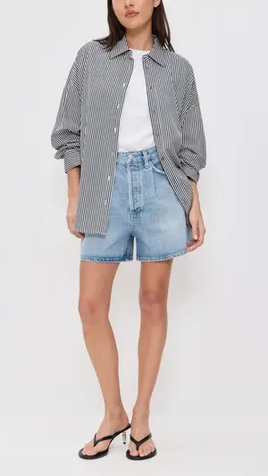 AGOLDE Rhoda Denim Shorts - Raft