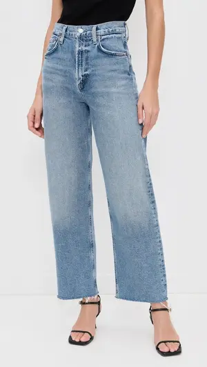 AGOLDE High-rise Wide Leg Jeans - Forum