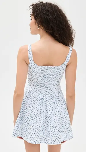 REFORMATION Sora Linen Mini Dress