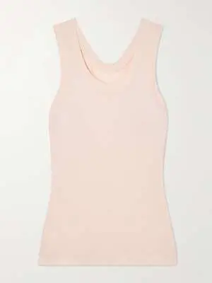Norma Kamali Racer Stretch-jersey Tank