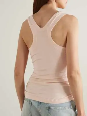 Norma Kamali Racer Stretch-jersey Tank