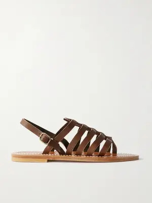 K.JACQUES K Jacques St Tropez Homere Leather Sandals