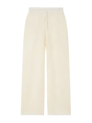 Calle Del Mar Crocheted Wide-leg Pants