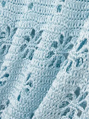 Calle Del Mar Crocheted Midi Skirt