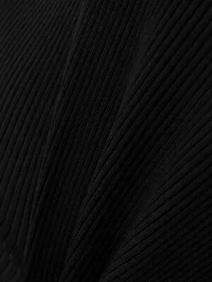 Balenciaga Ribbed Wool-blend Mini Dress