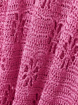 Calle Del Mar Crocheted Midi Dress