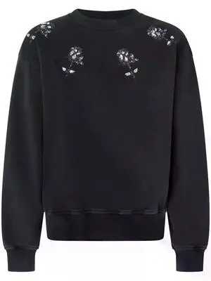 Pinko Floral-print Sweatshirt