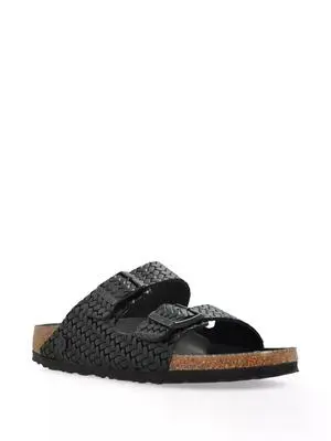BIRKENSTOCK Arizona Woven Sandals - Black