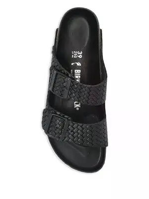 BIRKENSTOCK Arizona Woven Sandals - Black