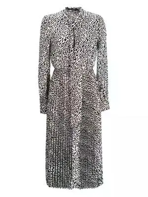 Karl Lagerfeld Geometric-print Midi Dress