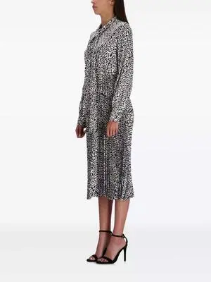Karl Lagerfeld Geometric-print Midi Dress