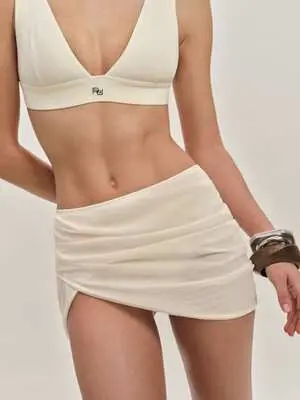 REFORMATION Saia Mini Skirt