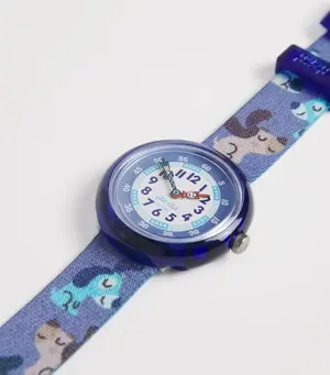 FLIK FLAK Cutie Puppy Strap Watch