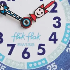 FLIK FLAK Cutie Puppy Strap Watch