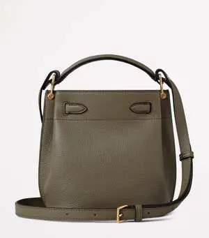 Mulberry Mini Leather Islington Bucket Bag