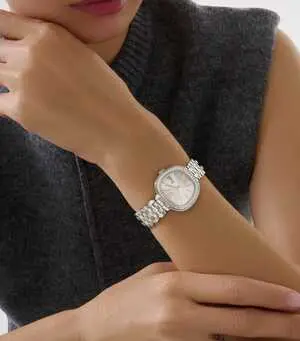 PIAGET Stainless Steel And Diamond Sixtie Watch