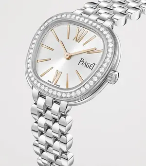 PIAGET Stainless Steel And Diamond Sixtie Watch