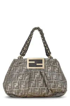 Fendi Zucca Lurex Mia Bag