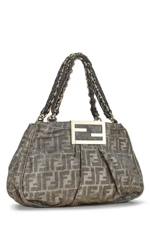 Fendi Zucca Lurex Mia Bag