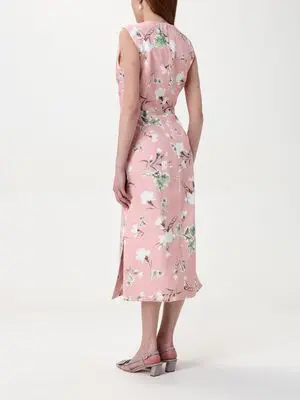 Erdem Floral Midi Dress - Pink