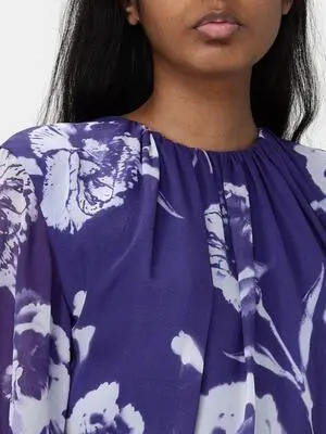 Erdem Floral Print Midi Dress