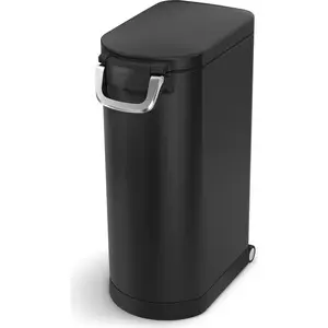 SIMPLEHUMAN X-large Pet Food Can - Matte Black