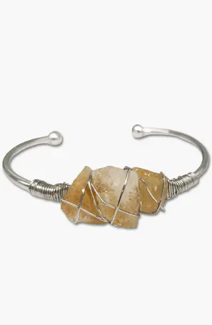 HUMANIST BEAUTY HUMANIST BEAUTY Gemstone Bangle Bracelet Citrine