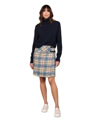 CELTIC & CO. Knee Length Plaid Kilt