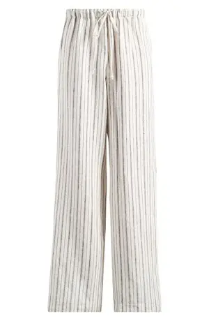 REFORMATION Linen Drawstring Pants