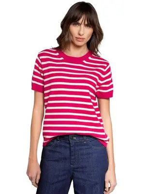 Celtic & Co. Striped T-shirts For Women