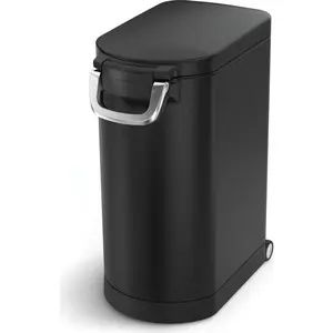SIMPLEHUMAN Large Pet Food Can - Matte Black