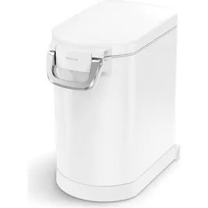 SIMPLEHUMAN Medium Pet Food Can - White