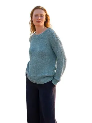 Women's Dark Blue Sweaters