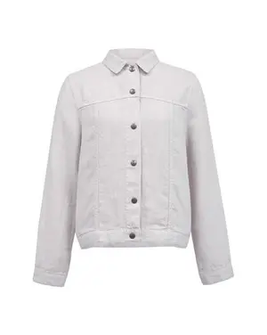 CELTIC & CO. Linen Western Jacket - Stone