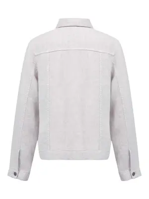 CELTIC & CO. Linen Western Jacket - Stone