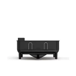 SIMPLEHUMAN Compact Steel Frame Dishrack - Matte Black