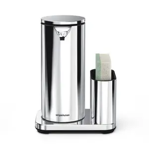 SIMPLEHUMAN 14 Oz. Liquid Sensor Pump With Caddy - Polished