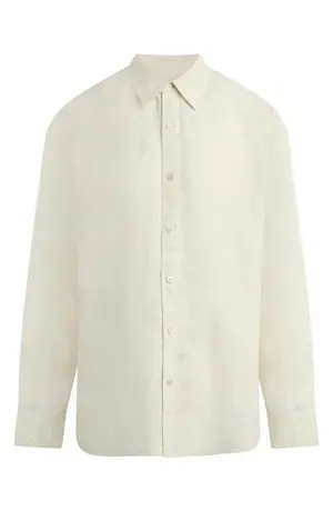 Joe's Jeans Jakob Linen Button-up Shirt - Sea Salt