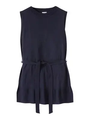 CELTIC & CO. Fine Knit Sleeveless Tunic