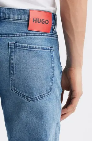 Hugo Slim Straight Leg Jeans