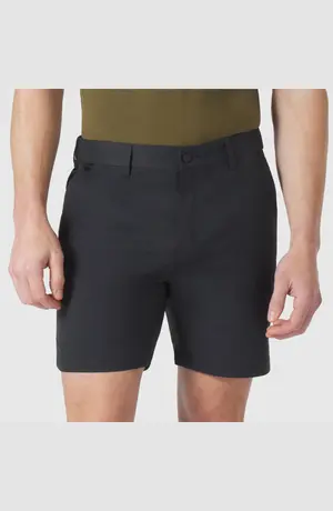 JACK ARCHER Jetsetter Tech Shorts 7-inch Inseam - Space Black