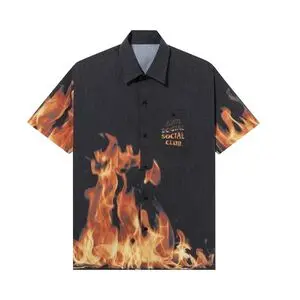 ANTI SOCIAL SOCIAL CLUB Bbq Button Up Shirt - Black