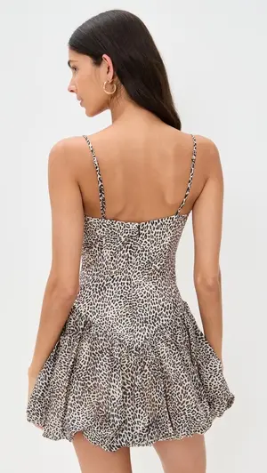 revolve bardot lissett printed mini dress Bardot Lissett Printed Mini Dress In B Leopard - 60% Off
