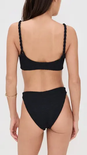 Hunza G Phoebe Bikini Set - Black
