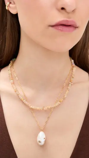 LIZZIE FORTUNATO Eros Necklace
