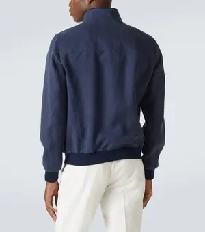 Thom Sweeney Linen Blouson