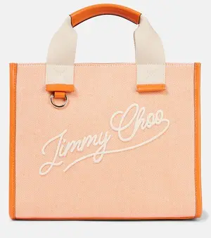 JIMMY CHOO Logo Tote Bag