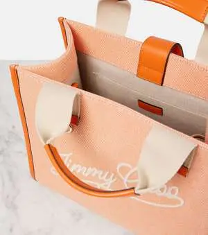 JIMMY CHOO Logo Tote Bag