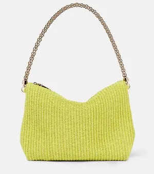 Jimmy Choo Woven Shoulder Bags